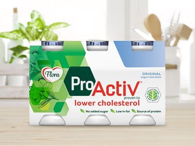 Flora ProActiv Mini Drink Strawberry